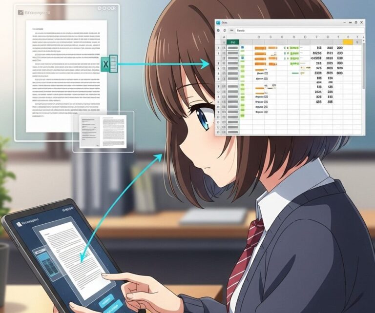 Pythonで紙資料をOCR処理→Excelに自動変換！書類入力をゼロにする - あっと寝てく？